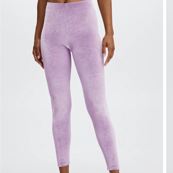 Fabletics | Pants & Jumpsuits | Fabletics Emma Crushed Velvet Leggings ...